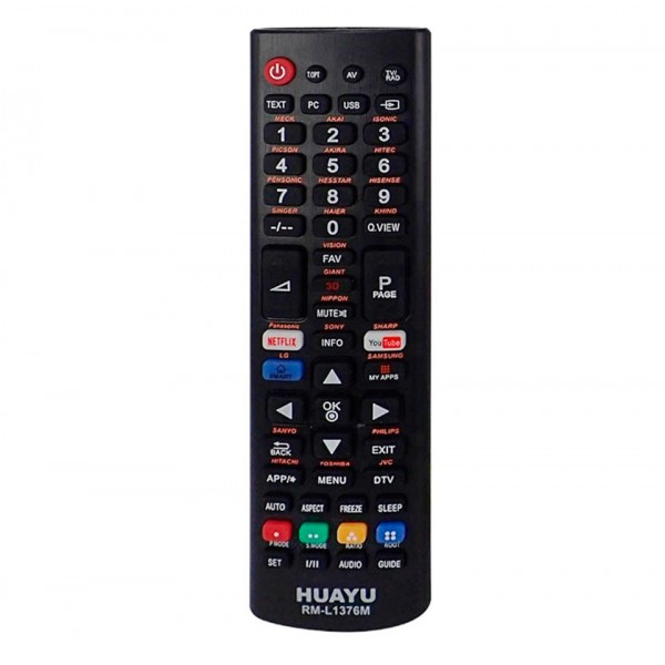 Control Remoto Universal para Tv Directo 18 Marcas